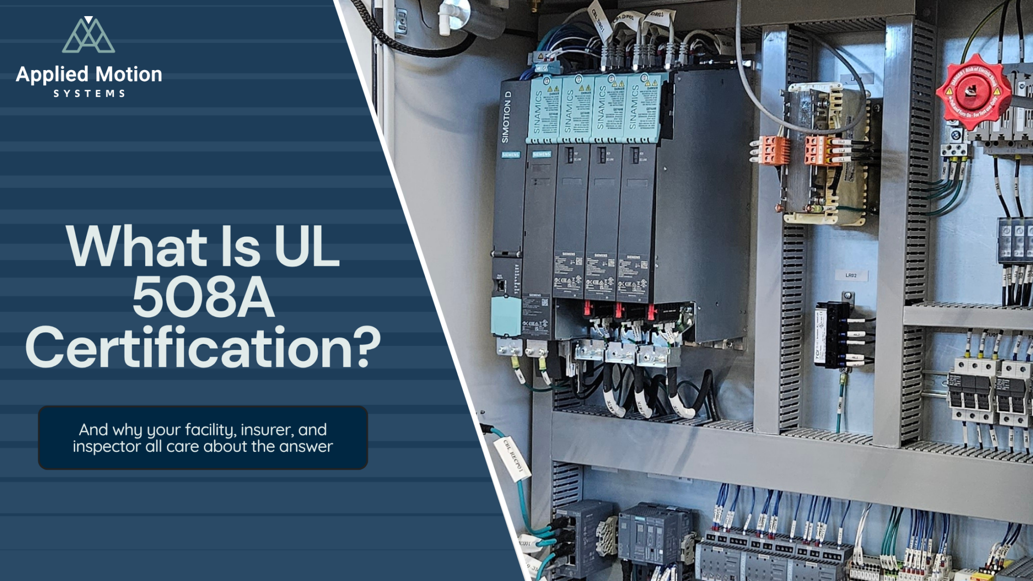 What Is UL 508A Certification and Why Does It Matter? | Applied Motion ...
